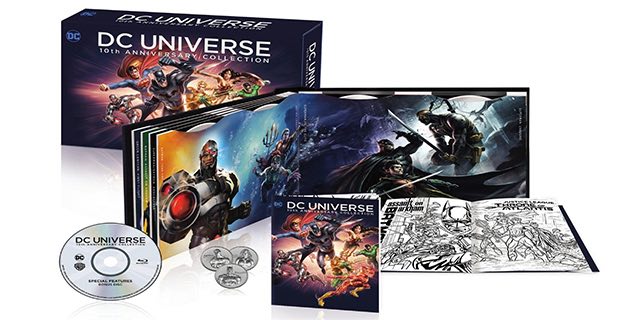 DC Universe 10th Anniversary Blu-ray Collection Just $99.99 Shipped ...