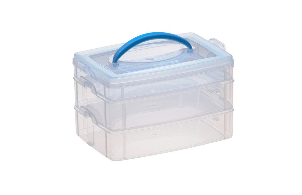 Snapware Snap 'N Stack 3-Layer Storage Container $5.39 (REG $17.86 ...