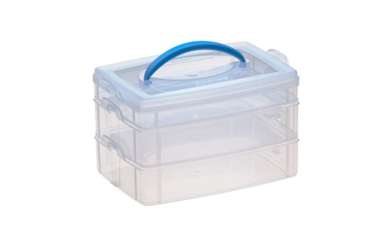 Snapware Snap 'N Stack 3-Layer Storage Container $5.39 (REG $17.86 ...