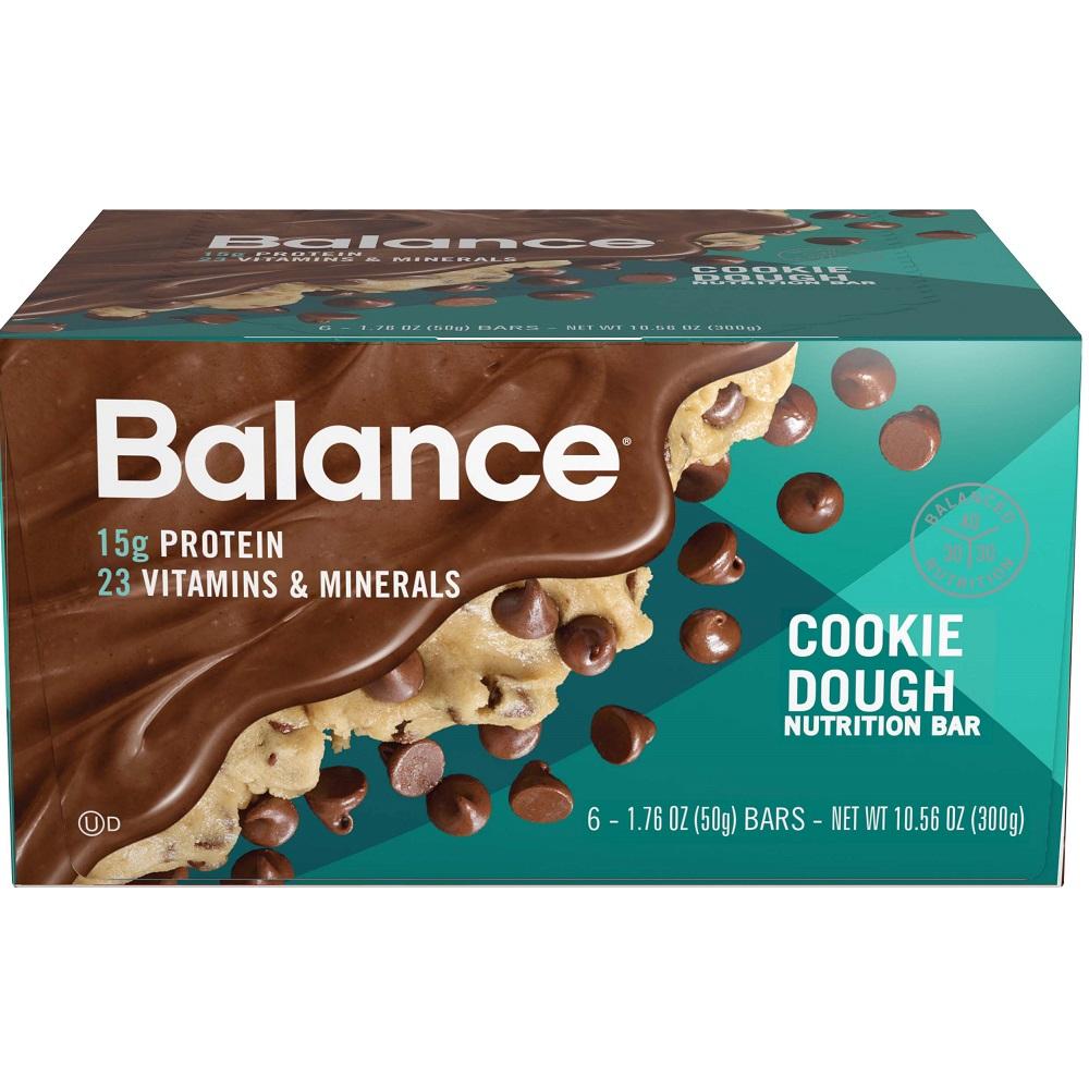 Balance Bar, Healthy Protein Snacks, Cookie Dough $3.74 (REG $6.99 ...
