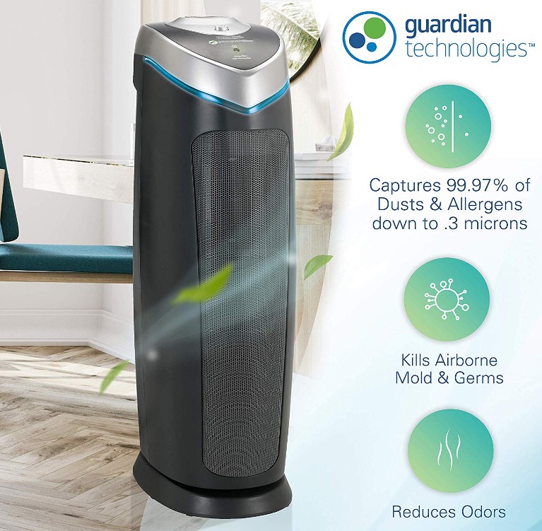 Germ Guardian True HEPA Filter Air Purifier $71.66 (REG $149.99 ...