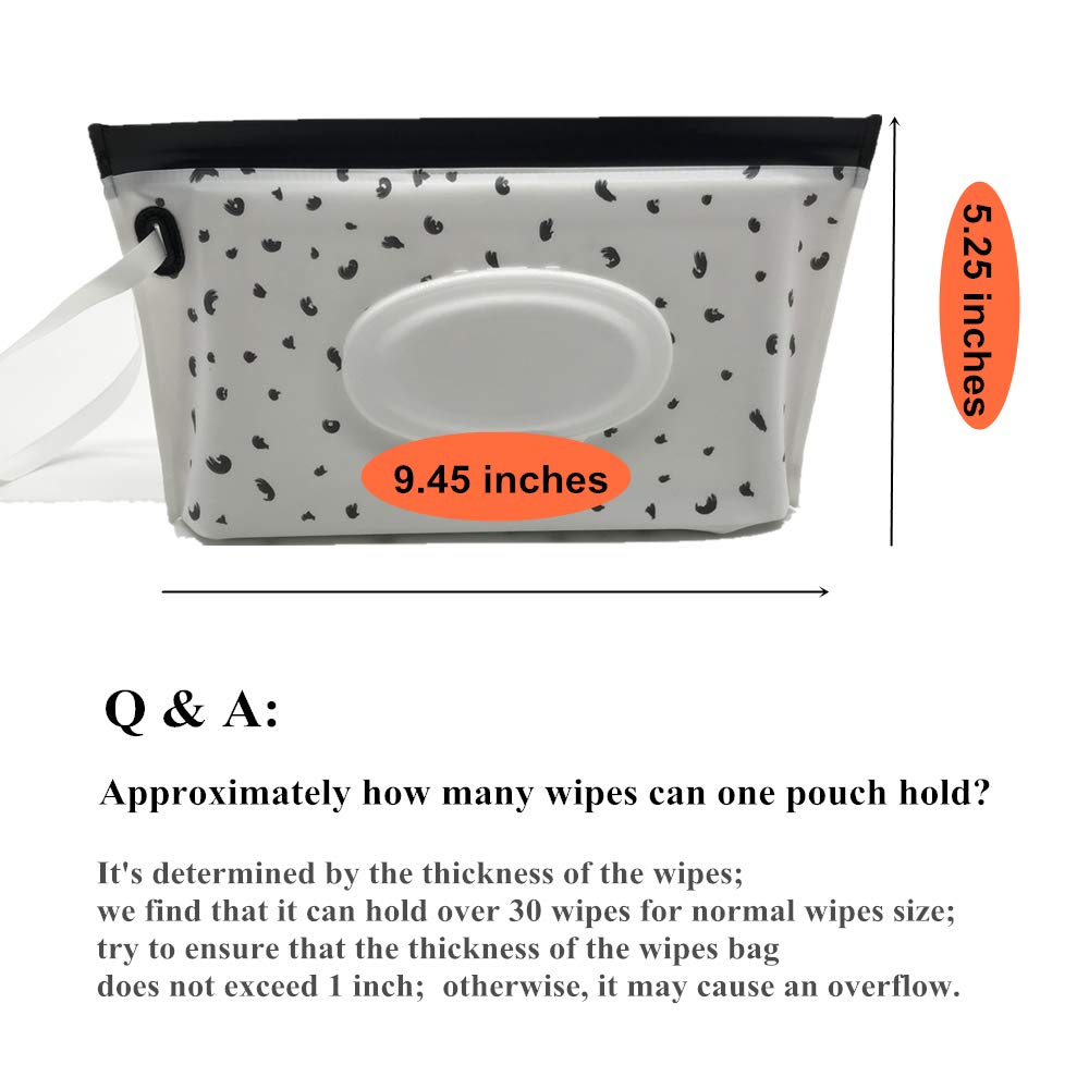Portable Wet Wipe Pouch Reusable & Refillable Baby Wipes Dispenser $9. ...