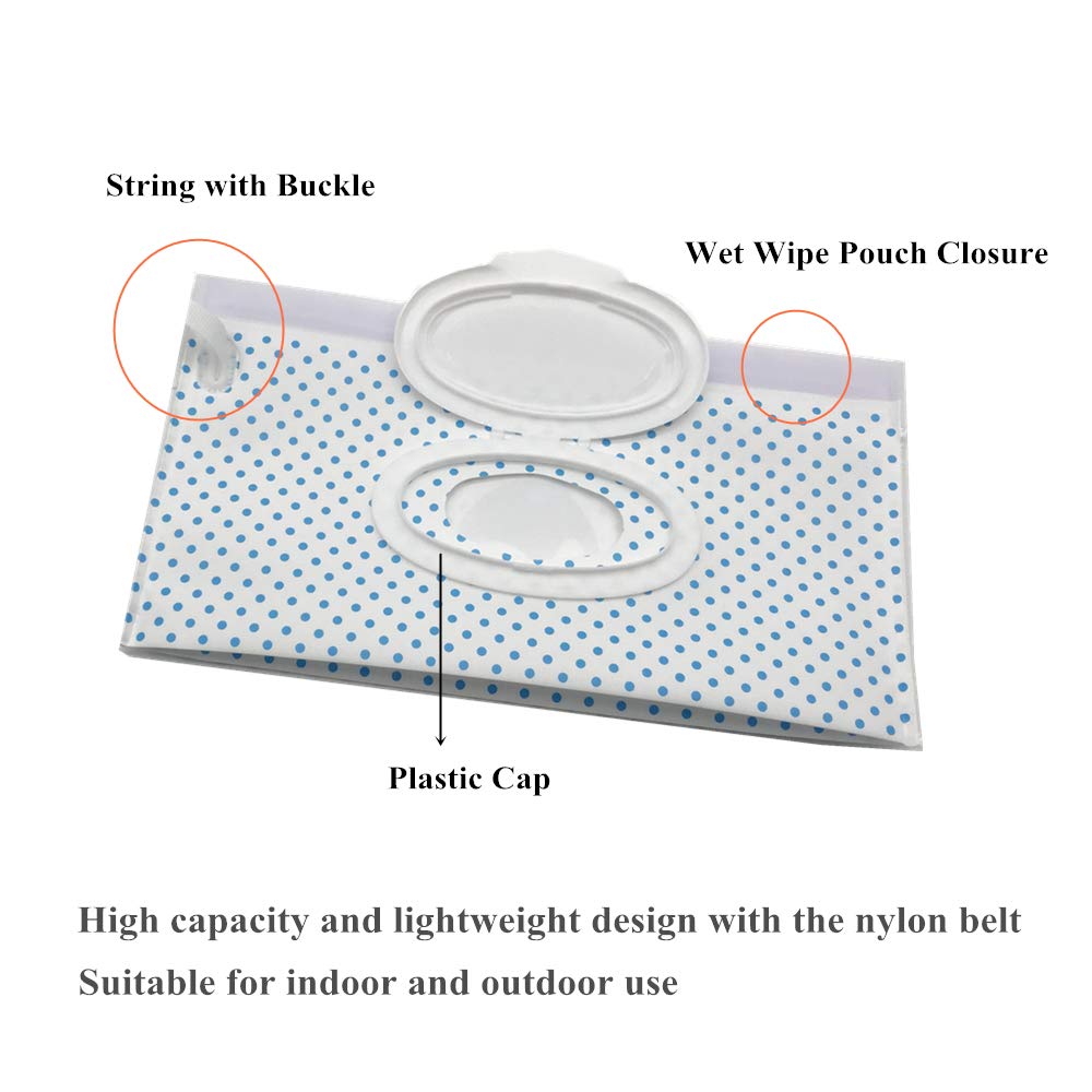 Portable Wet Wipe Pouch Reusable & Refillable Baby Wipes Dispenser $9. ...