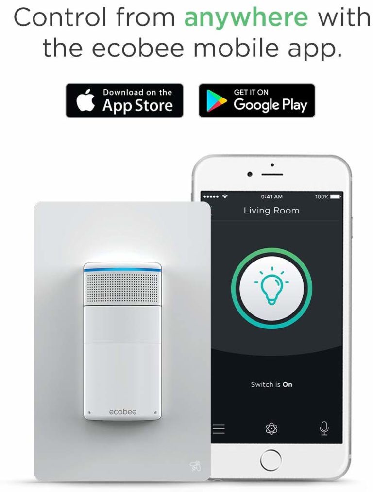 ecobee Switch+ Smart Light Switch, Amazon Alexa Built-in $45.00 (REG ...