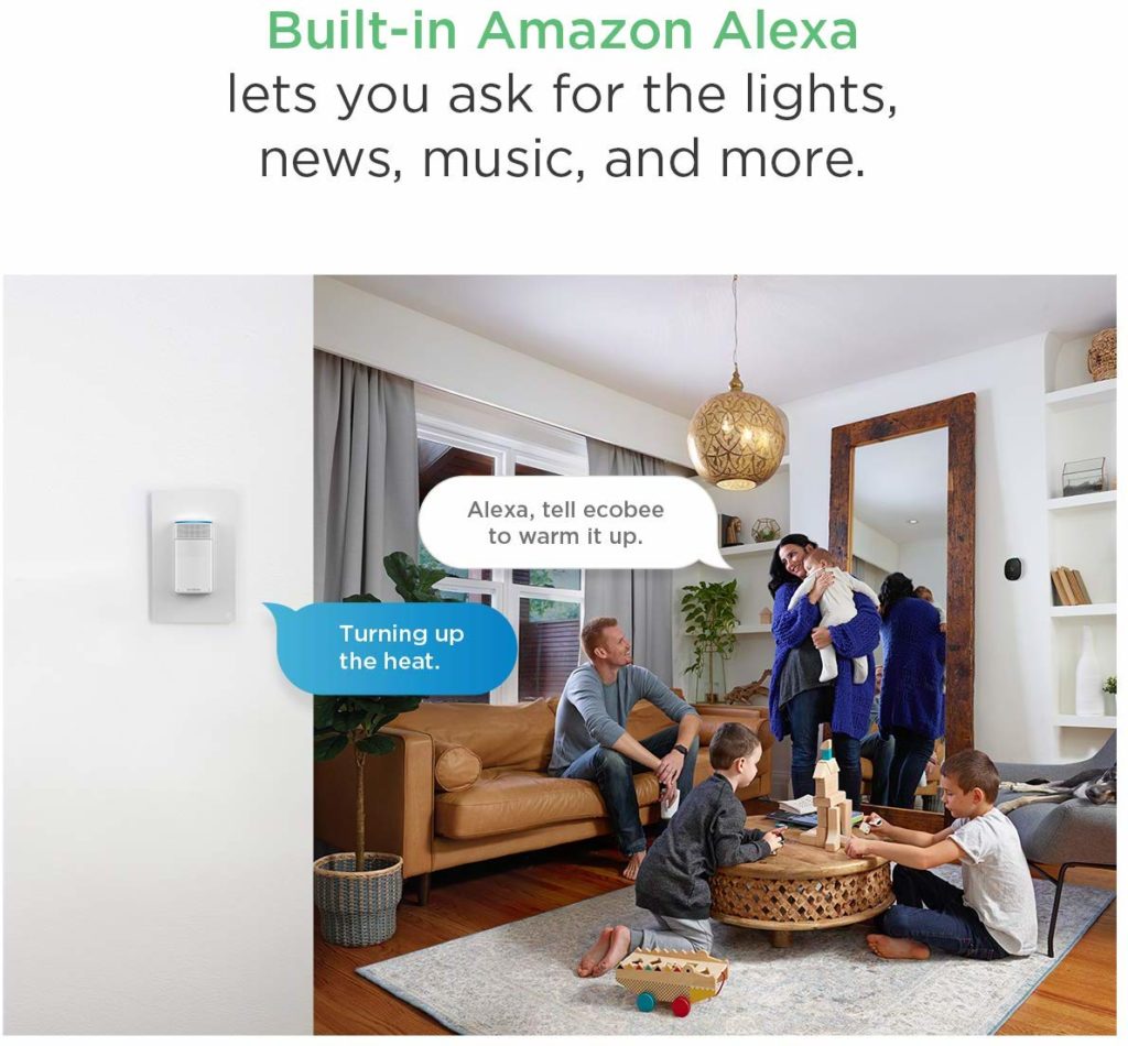 ecobee Switch+ Smart Light Switch, Amazon Alexa Built-in $45.00 (REG ...