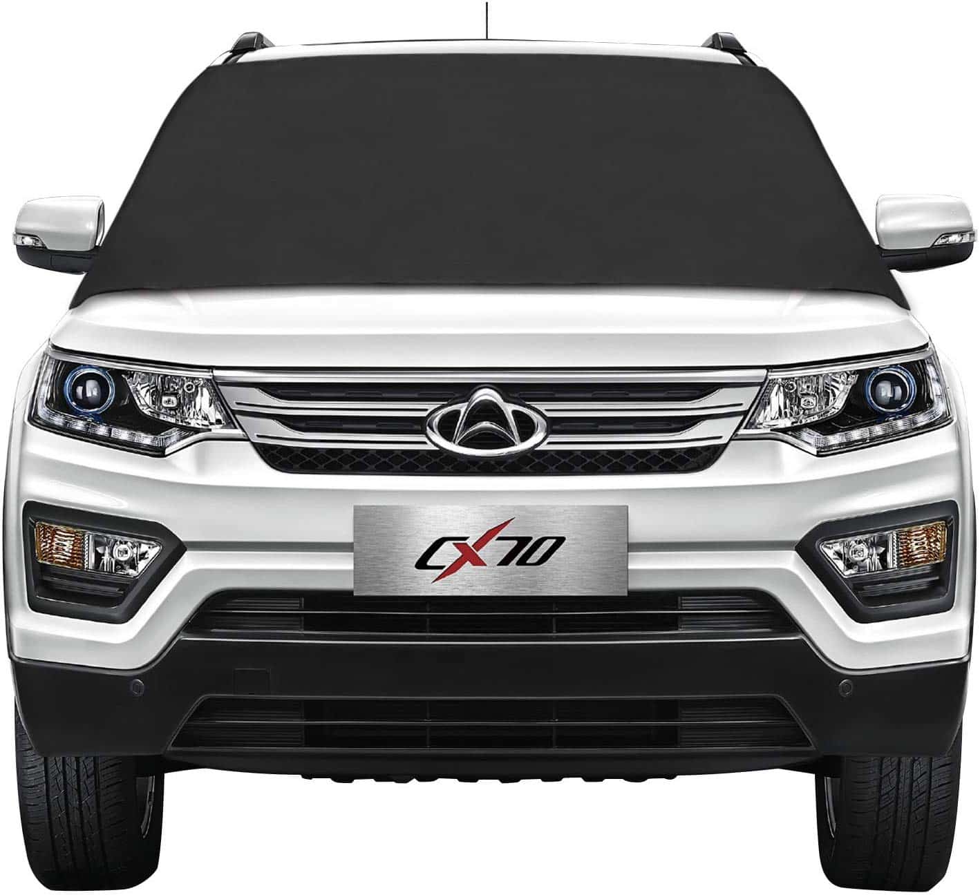 Kribin Magnetic Windshield Snow Cover with 12 PCS Powerful Magnets $7. ...