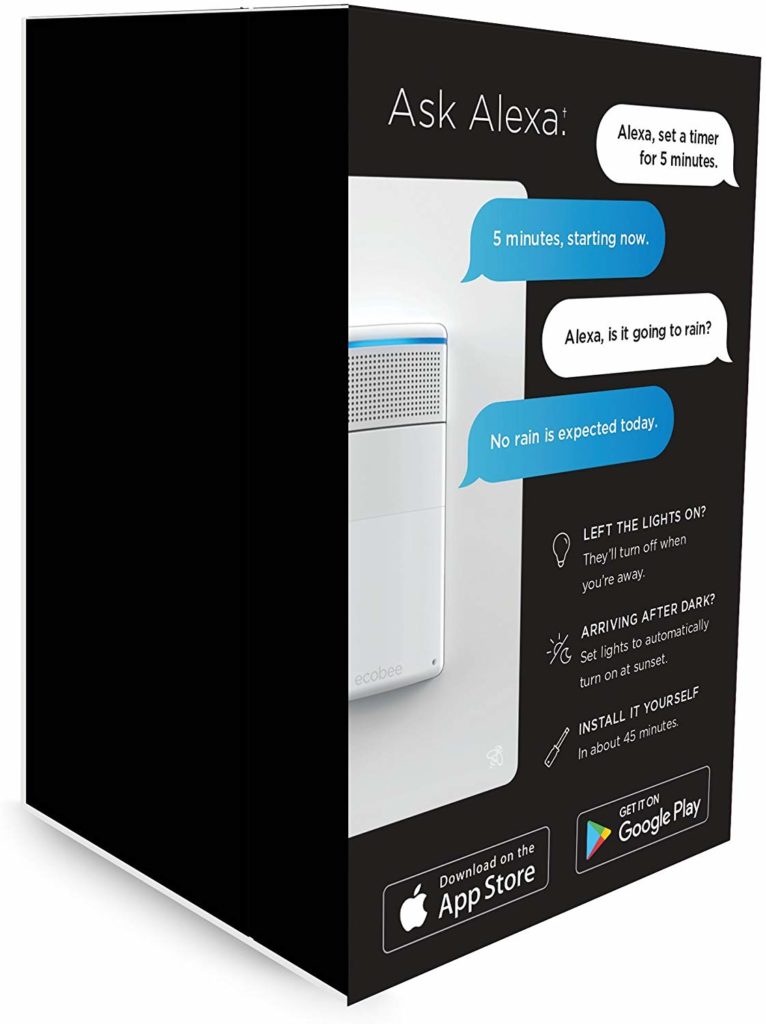 ecobee Switch+ Smart Light Switch, Amazon Alexa Built-in $45.00 (REG ...