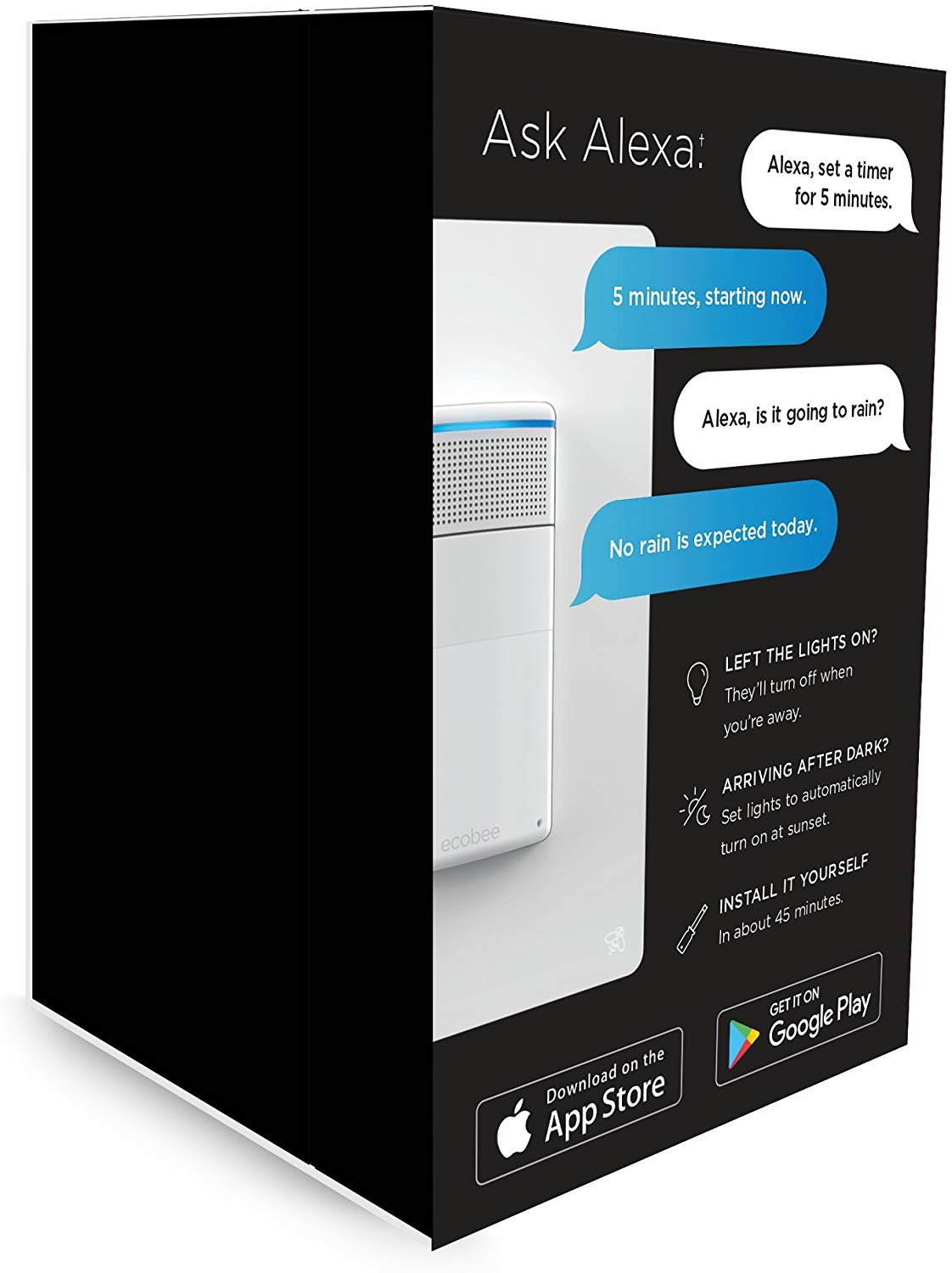 ecobee Switch+ Smart Light Switch, Amazon Alexa Built-in $45.00 (REG ...