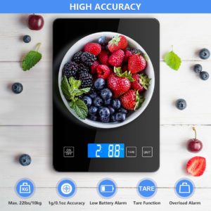 Nicewell Food Scale Digital Weight Grams & oz, 22lb Kitchen Scale $19. ...