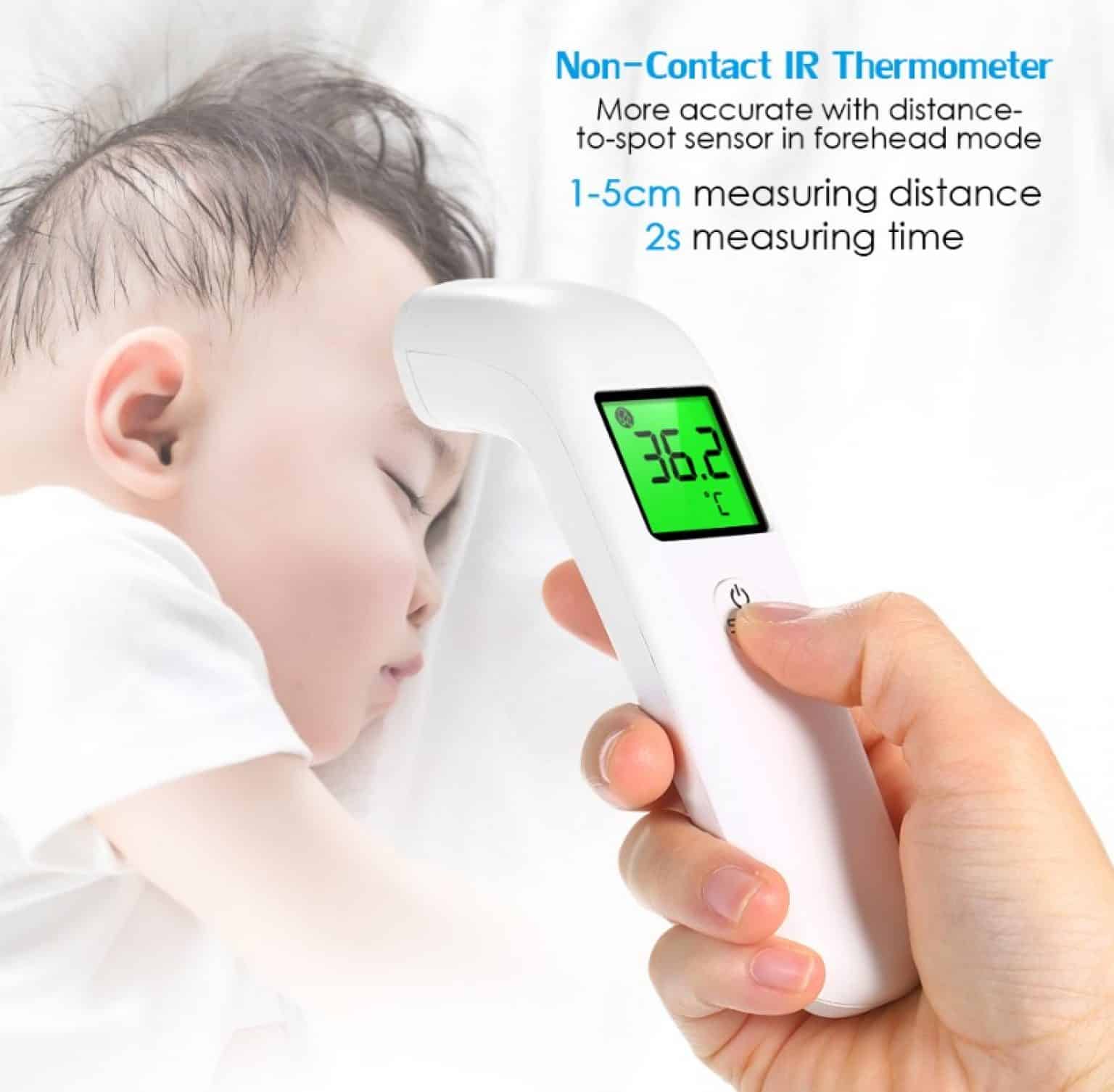 Infrared Forehead Non Contact Thermometer $16.29 (70% Off ...